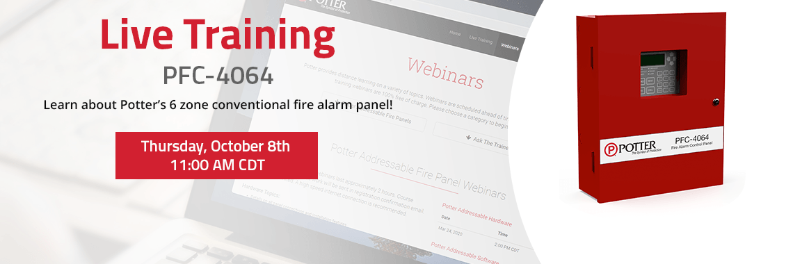 Welcome to Potter Electric Signal Company! | Potter Electric